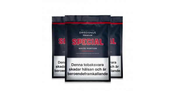 3 x Premium Special Portion snus |The absolute best snus deal ...