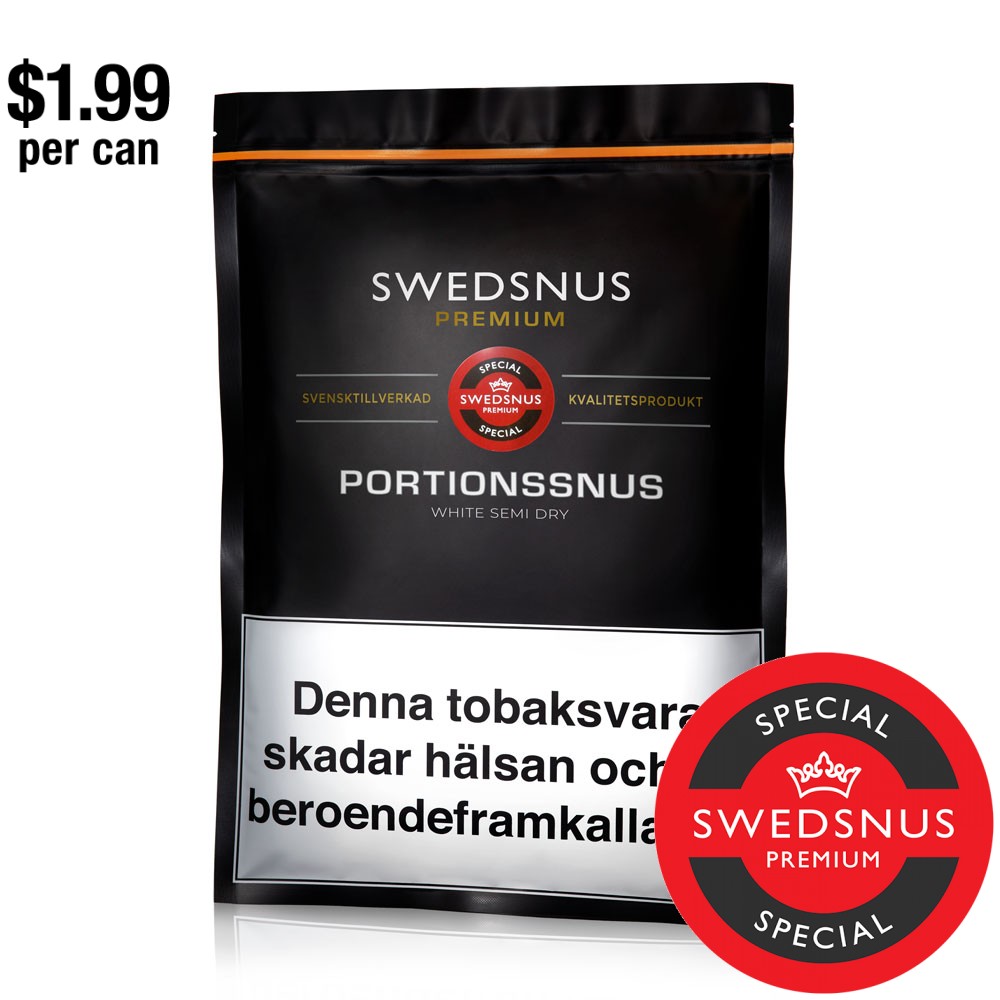Premium Special Portion snus |The absolute best snus deal - SnusRoom.com