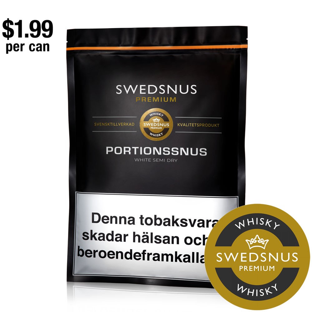 Premium Whisky Portion snus |The absolute best snus deal - SnusRoom.com