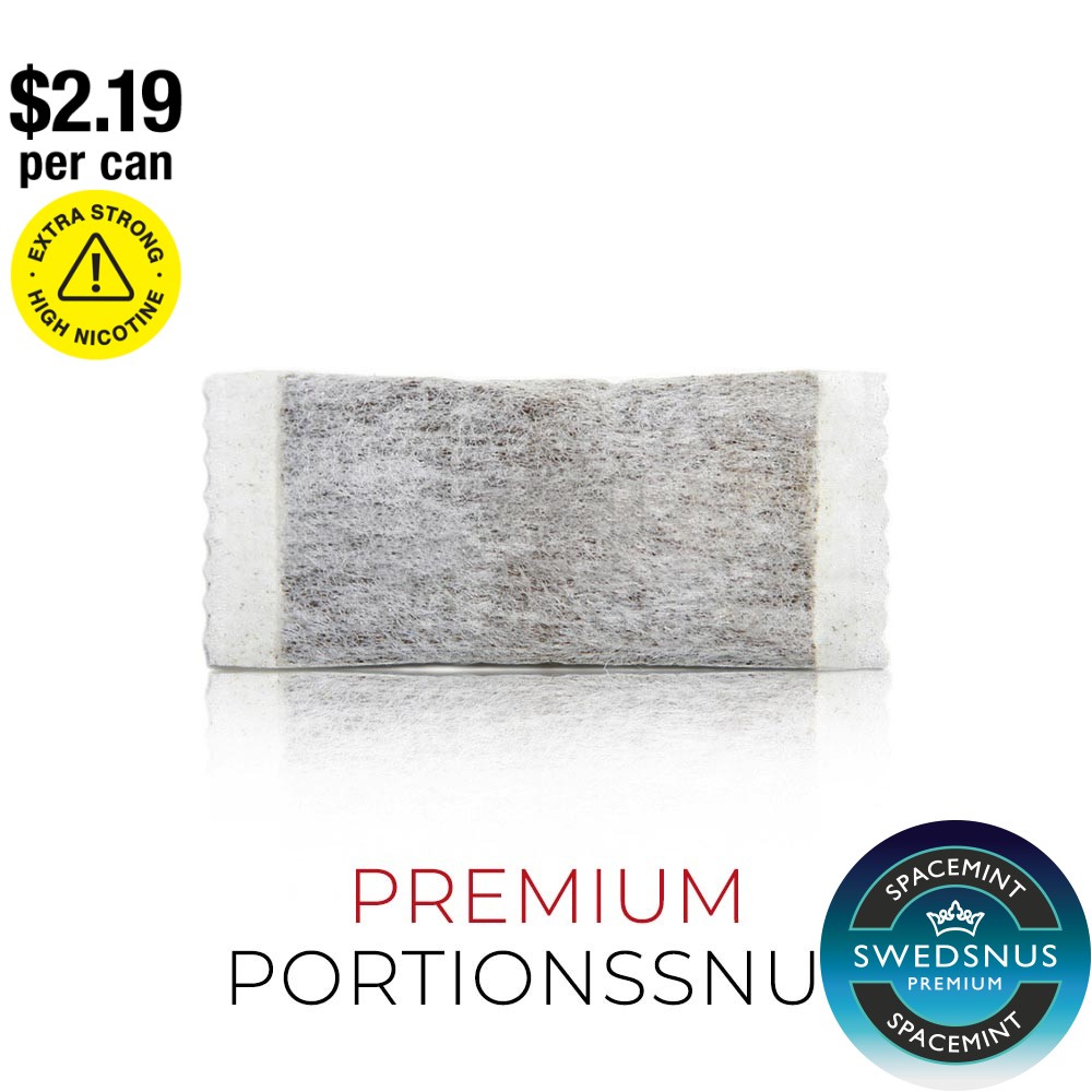Premium Extra Strong Spacemint Portion snus |The absolute best snus ...