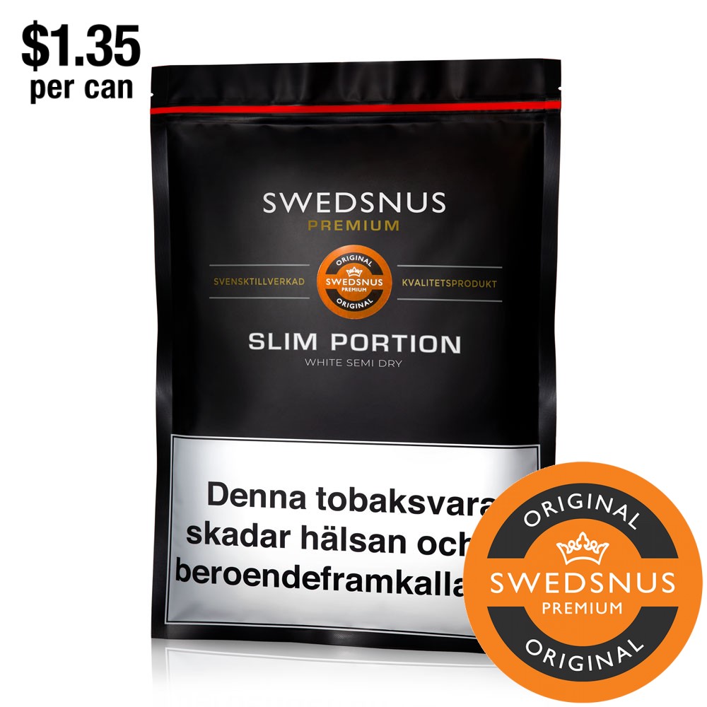 Slim Premium Original Portion snus |The absolute best snus deal - SnusRoom.com